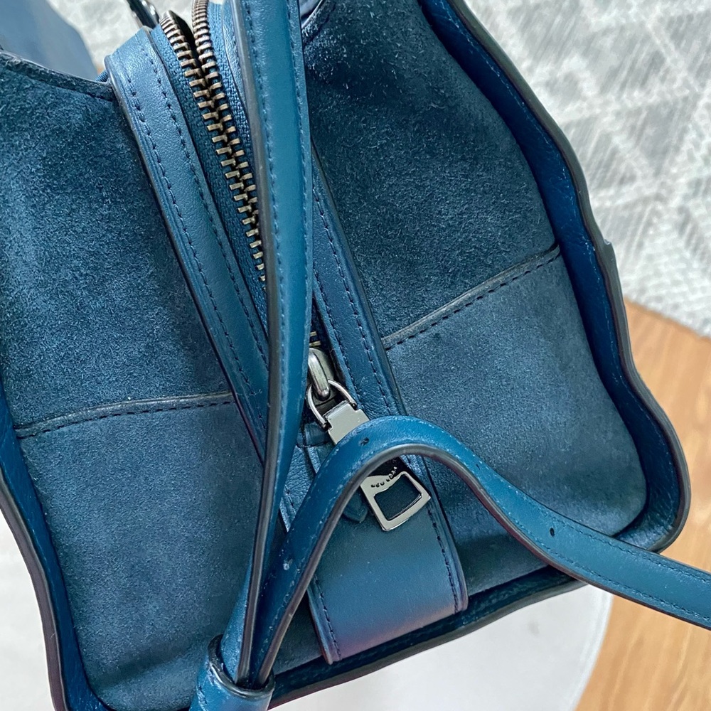 Coach Mercer Satchel 30 In Mixed Leather With Whiplas… - Gem